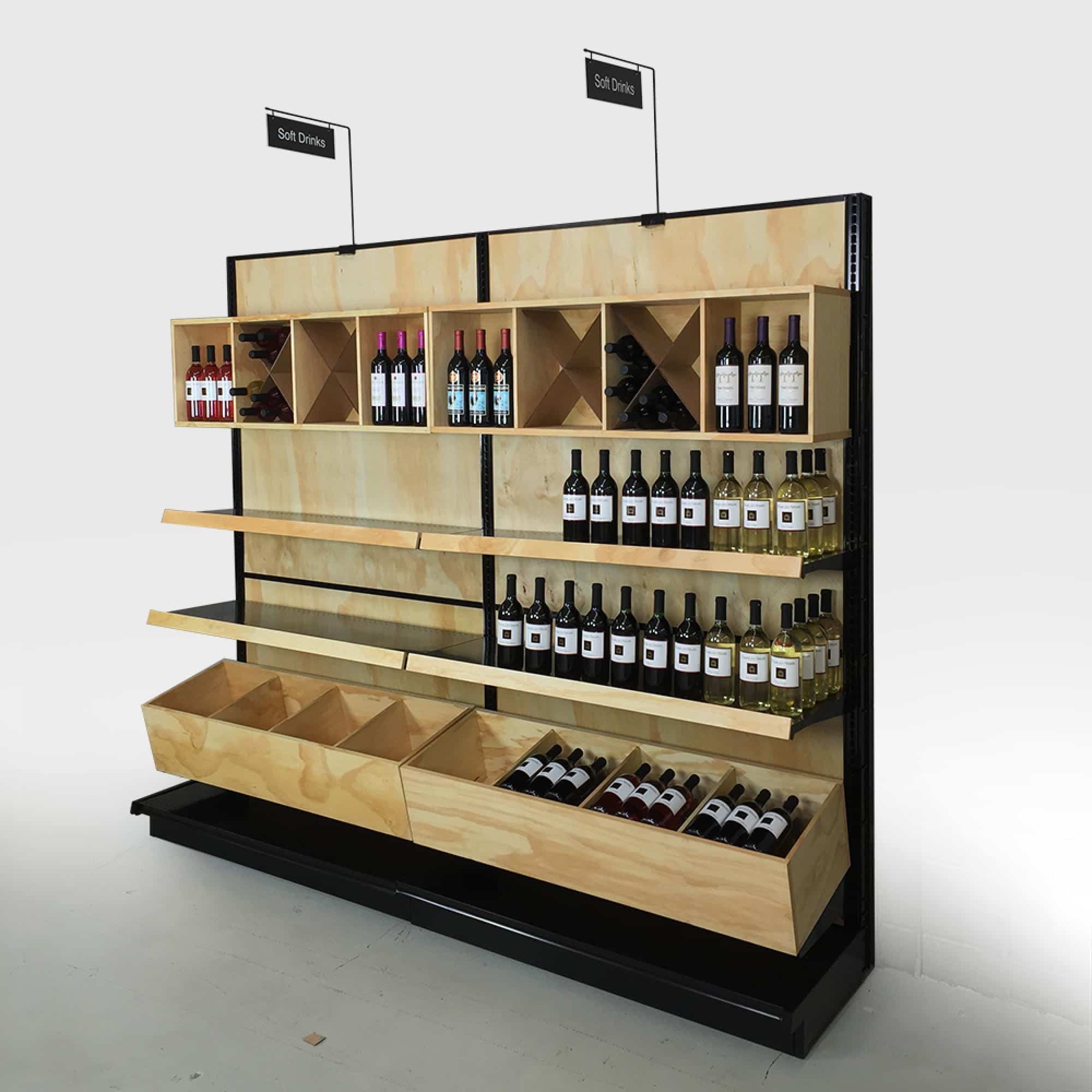 Custom Liquor Store Shelving Solutions | Enhance Your Retail Space